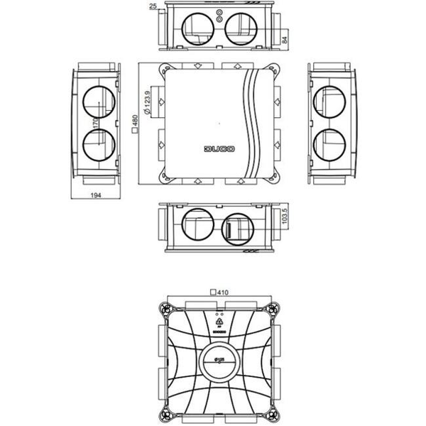 Ducobox Silent Connect – Alpha Ventilatie
